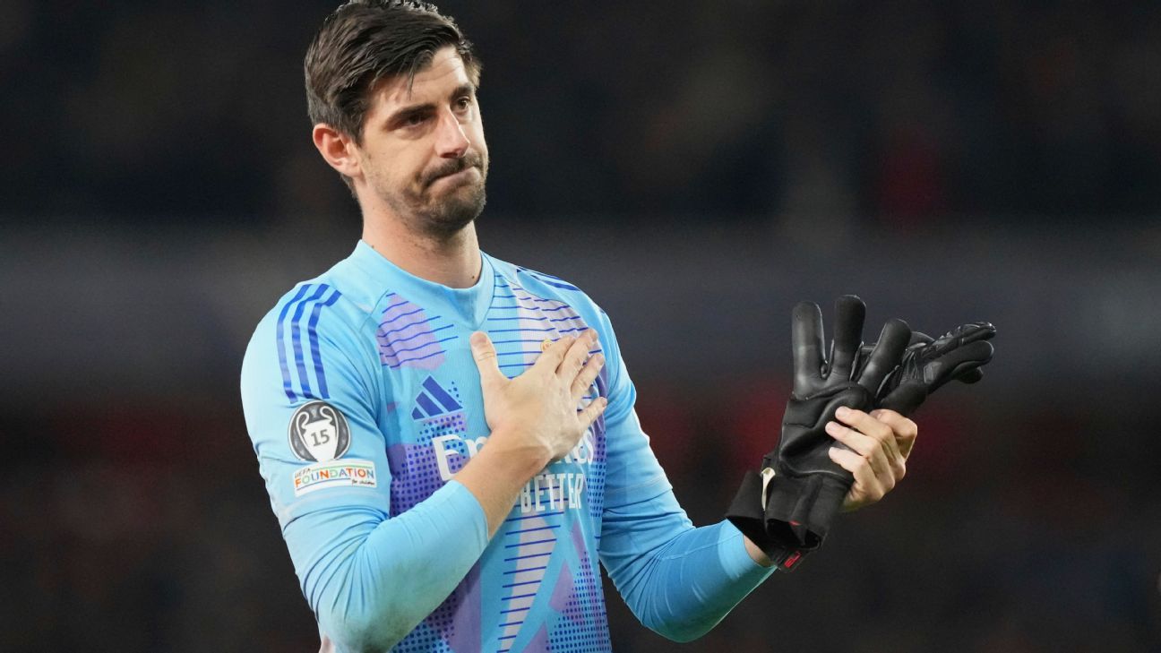 Courtois asume la responsabilidad en primer gol de Declan Rice - ESPN