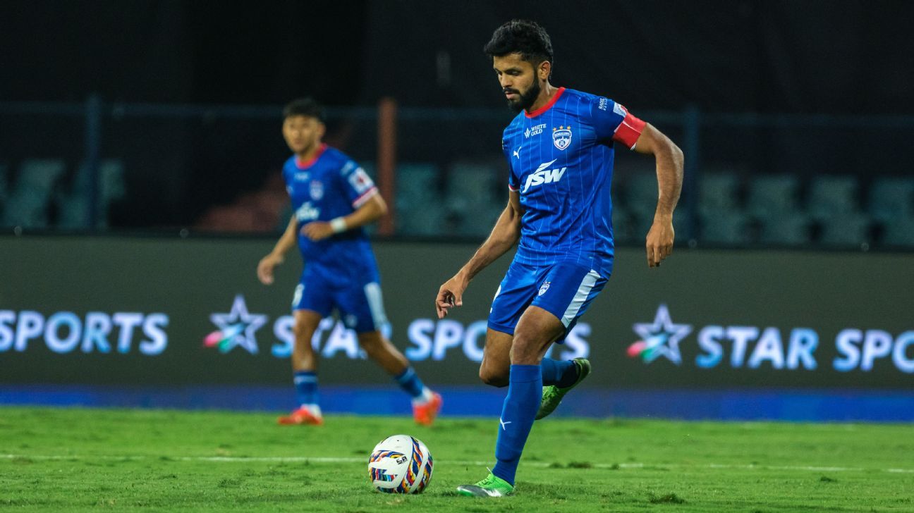 A Blue Tricolour - How Bengaluru FC's unique Indian backline set up an ISL Trophy charge - ESPN