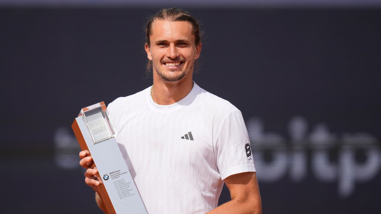 Así quedó el ranking mundial ATP tras los títulos de Alexander Zverev ...