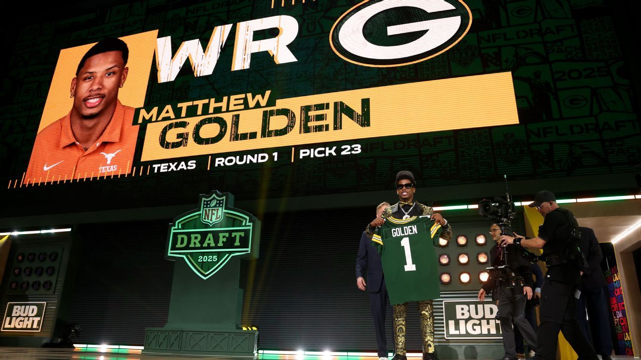 Packers apuestan por la velocidad de Matthew Golden - ESPN
