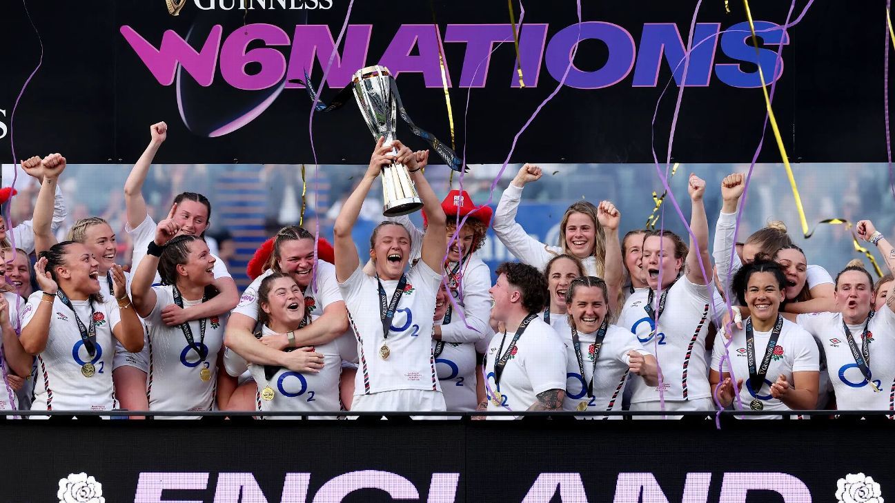 Inglaterra se consagró campeón nuevamente del Seis Naciones femenino - ESPN