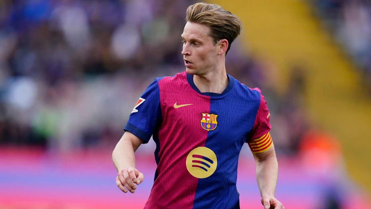 Frenkie de Jong se opone al Villarreal-Barça en Miami - ESPN