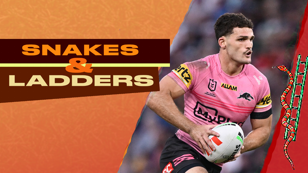 NRL Snakes and Ladders: Roosters and Panthers hit the big ladders - ESPN