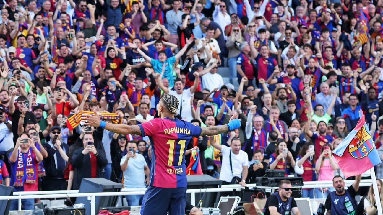 Barcelona's Hansiball scripts Clasico and league glory: Moment of the ...