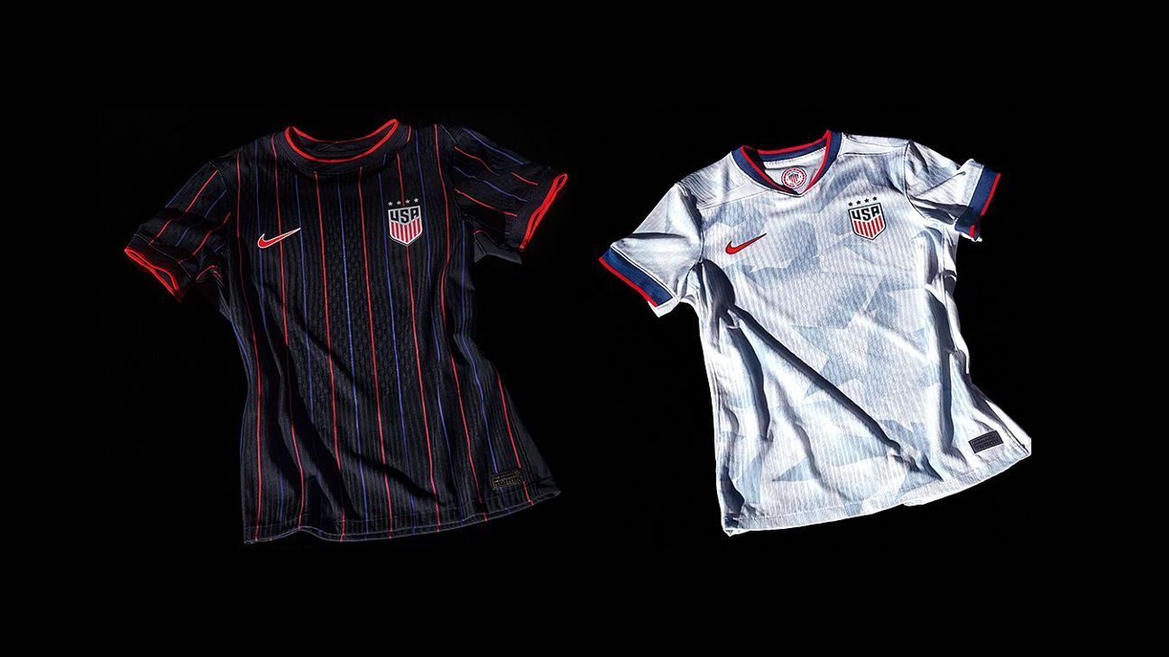 USWNT celebrates 40 years with beautifully complementary kits - ESPN