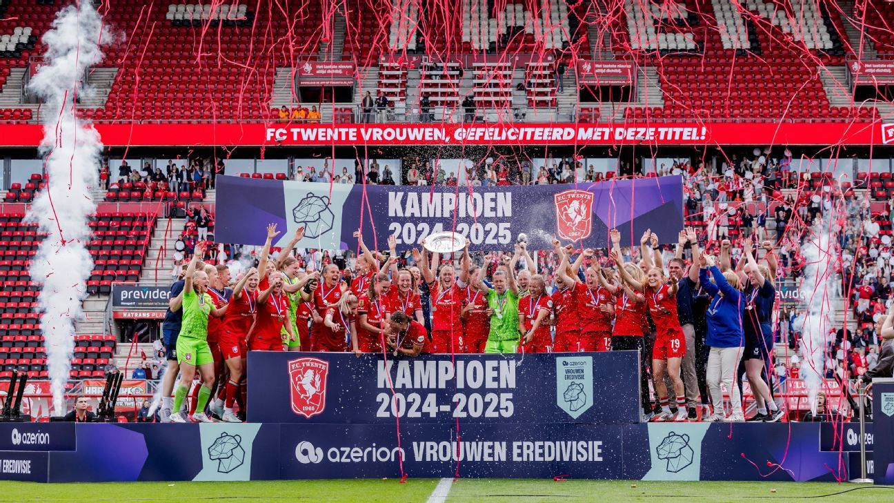 FC Twente Vrouwen grijpt landstitel in Azerion Vrouwen Eredivisie na knappe comeback in ...