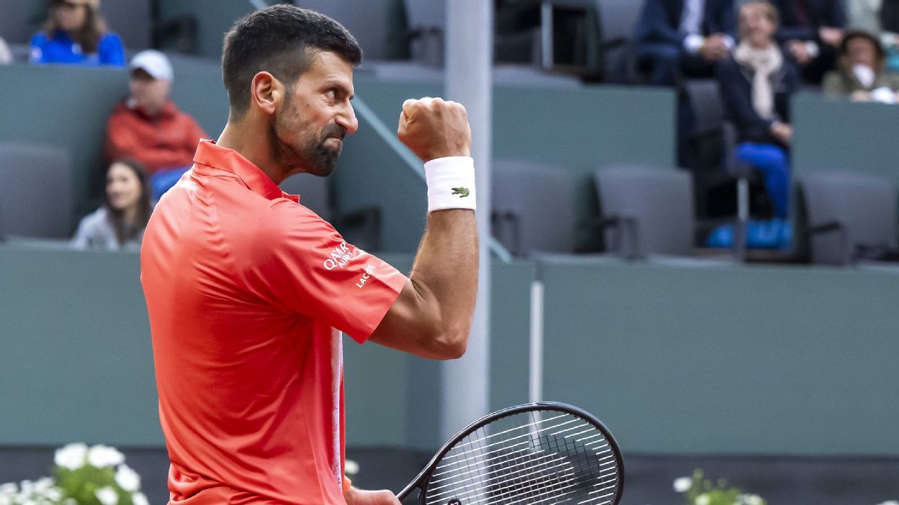 Pese a las molestias físicas, Djokovic se vengó de Arnaldi y está en ...