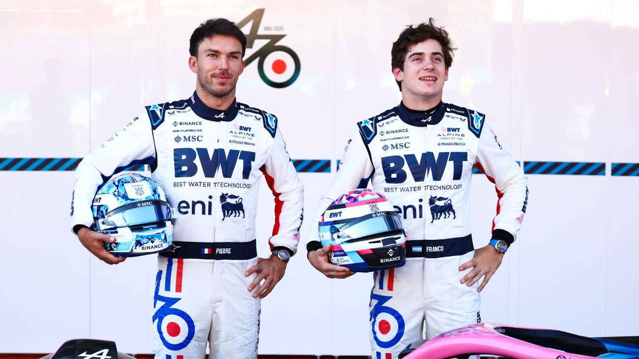 F1: Franco Colapinto, con nuevos colores en el GP de España - ESPN