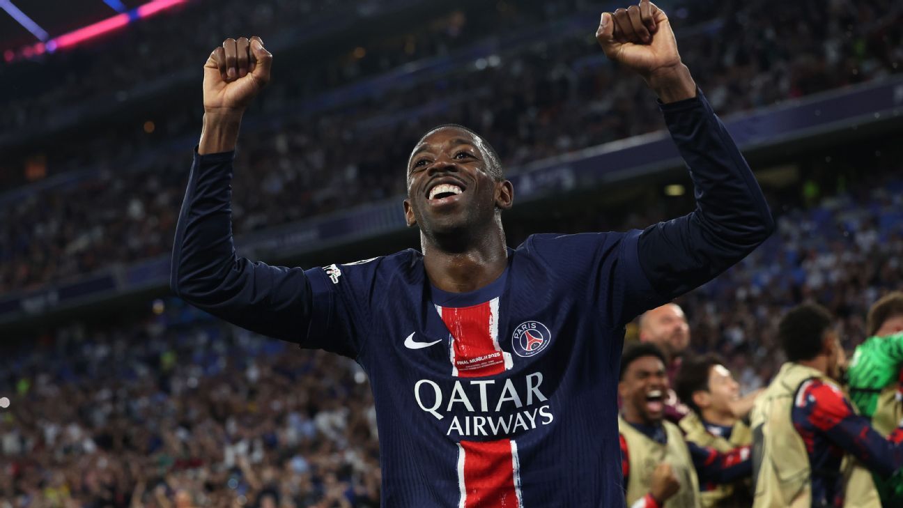 PSG: Dembélé llama al Balón de Oro tras ganar la Champions - ESPN