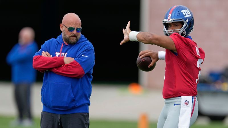 Russell Wilson es mariscal titular de Giants, dice Daboll - ESPN