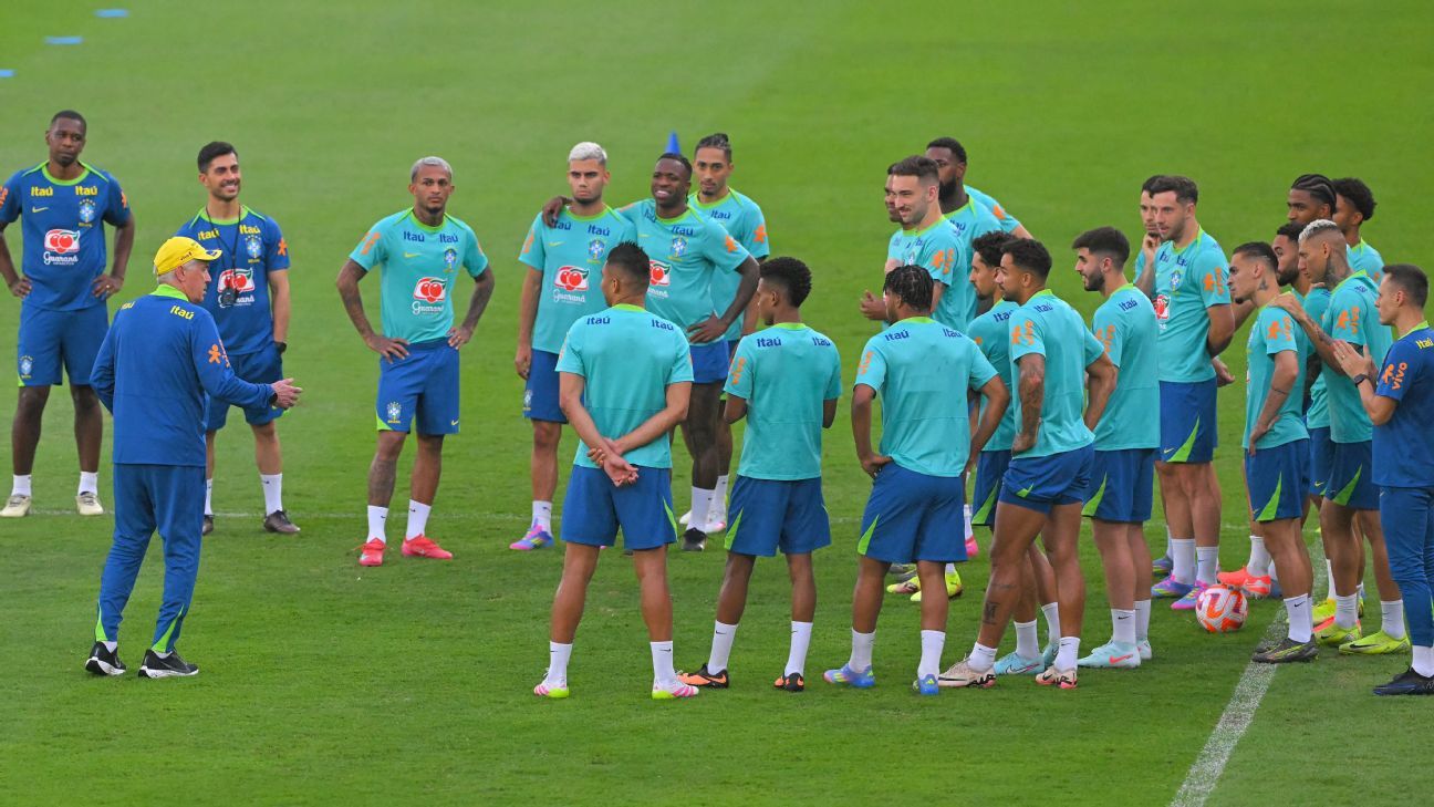 El primer equipo de Ancelotti: la formación de Brasil vs. Ecuador por ...