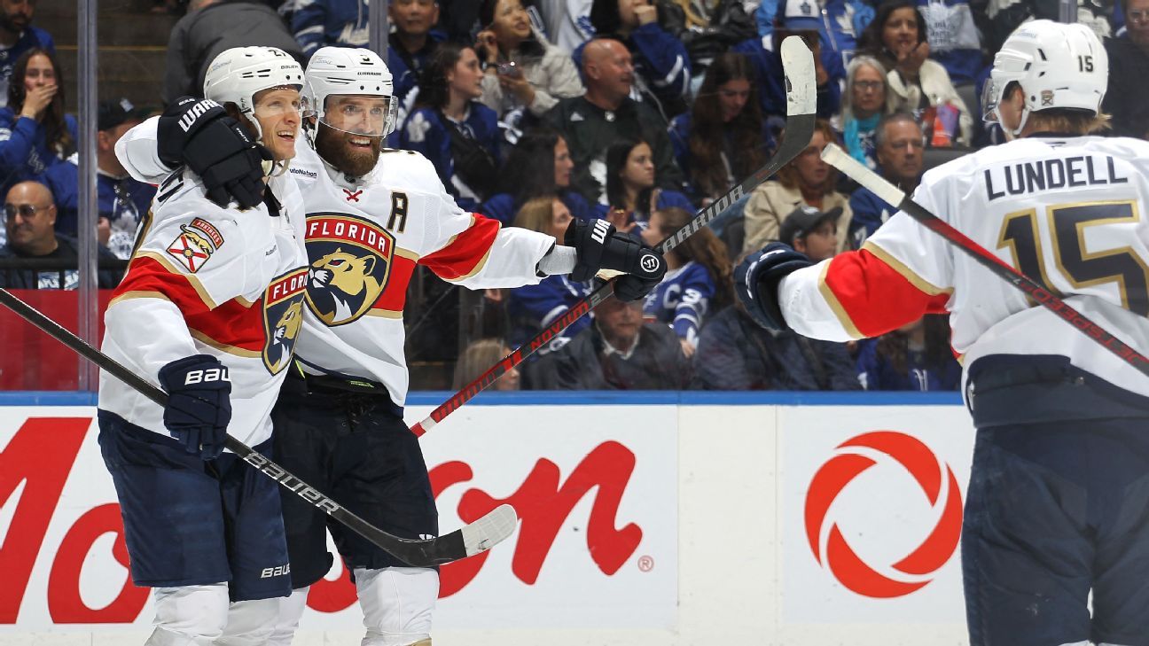 Florida Panthers op matchpoint in Stanley Cup Final - ESPN