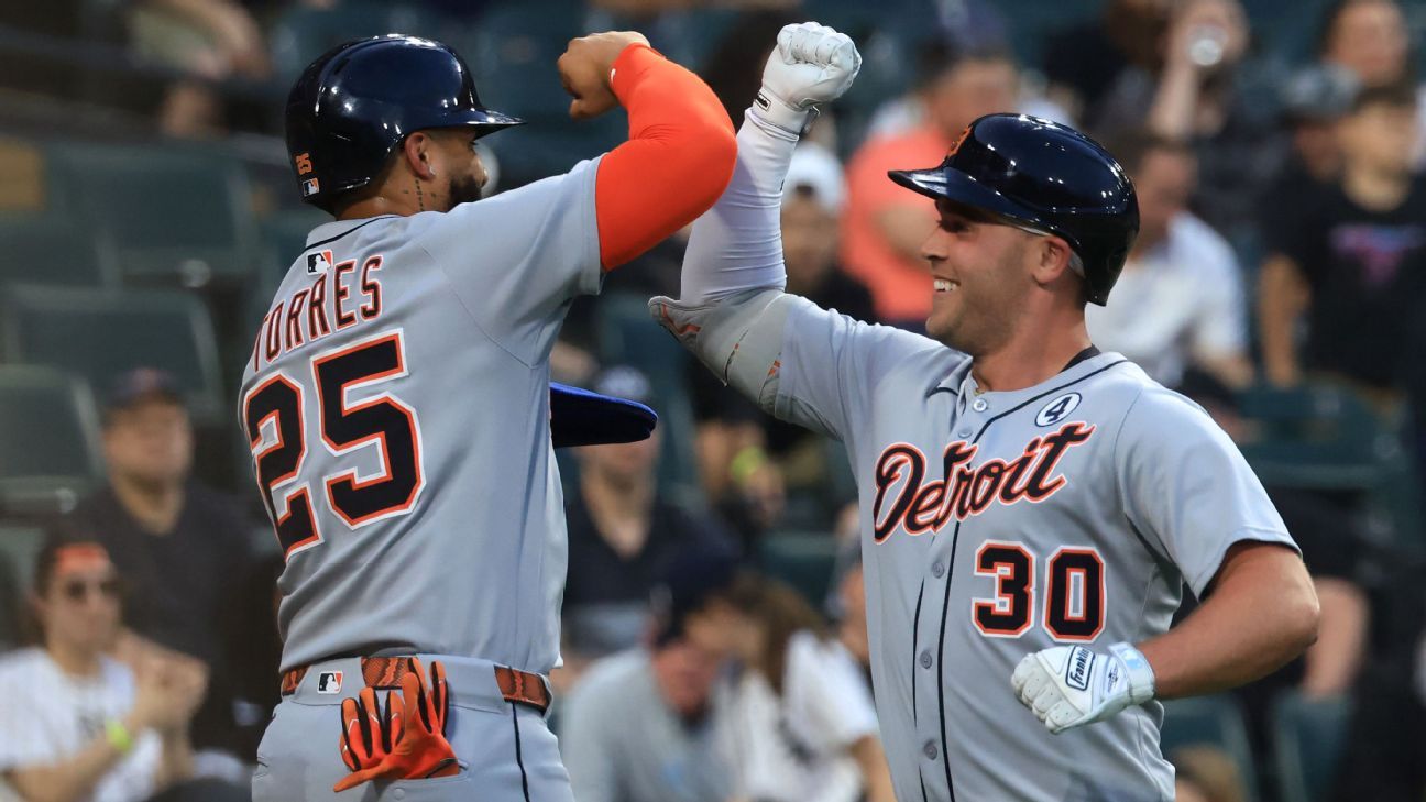 Tigers y Dodgers prosiguen carrera por mejor récord de MLB - ESPN
