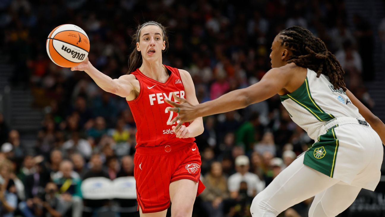 Caitlin Clark se limita a 6 puntos en triunfo de las Fever - ESPN