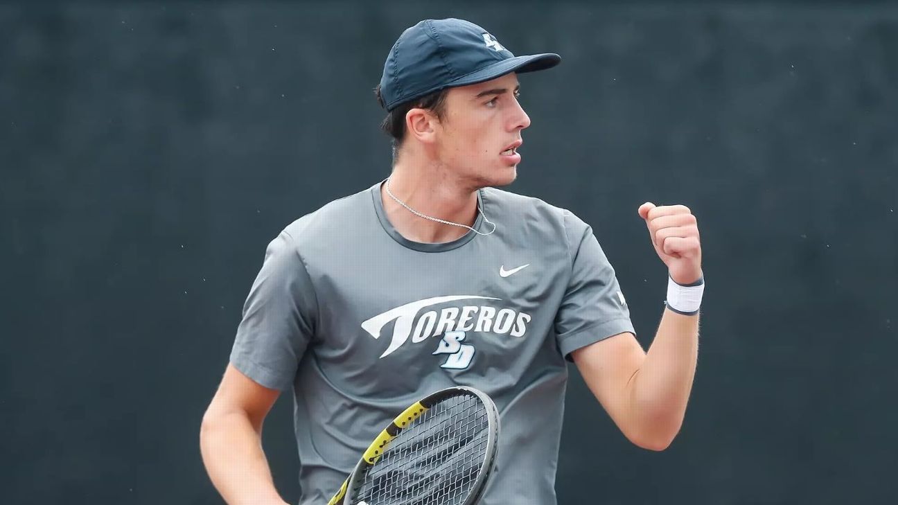 Quién es la sorpresa de Wimbledon: del tenis universitario a jugar por primera vez un Grand Slam ...