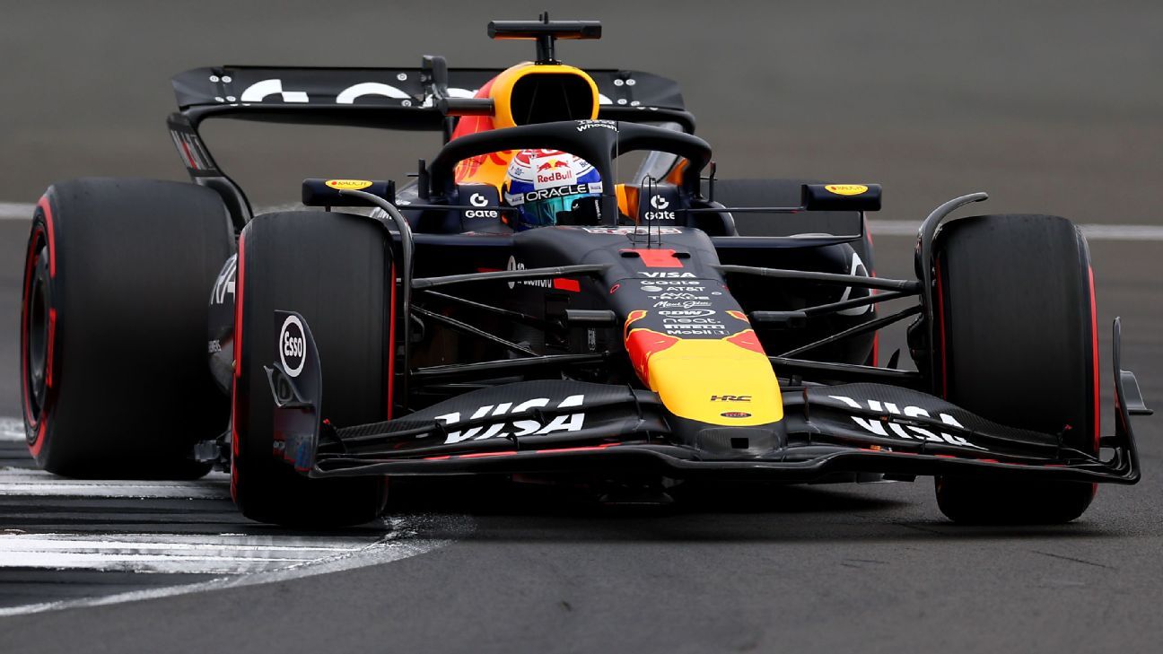 Max Verstappen tiró su chapa de crack y se quedó con la pole en Silverstone - ESPN