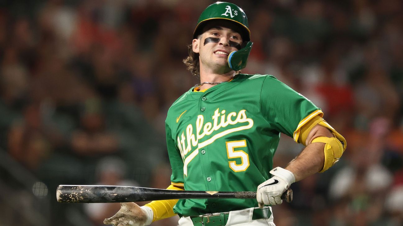 A's: Jacob Wilson libra fractura de mano; en duda para ASG - ESPN