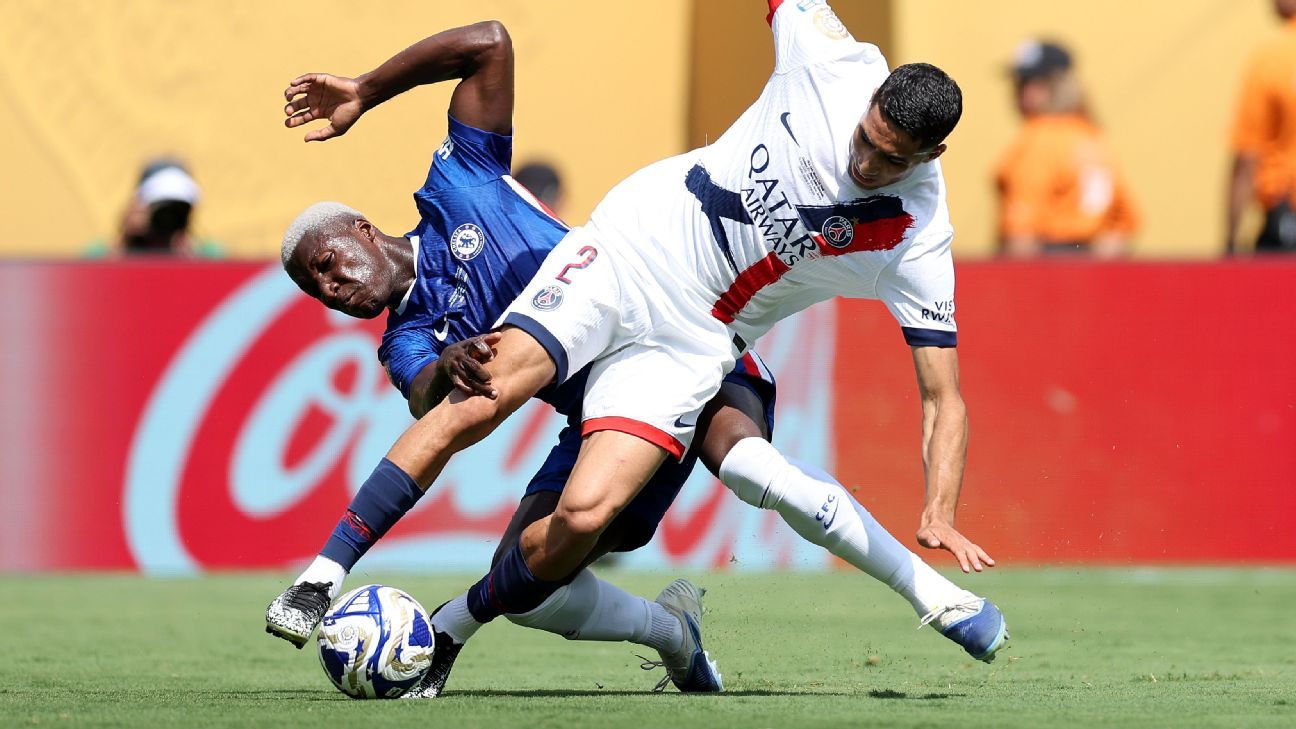 El partido de Moisés para coronarse campeón con Chelsea en el Mundial ...