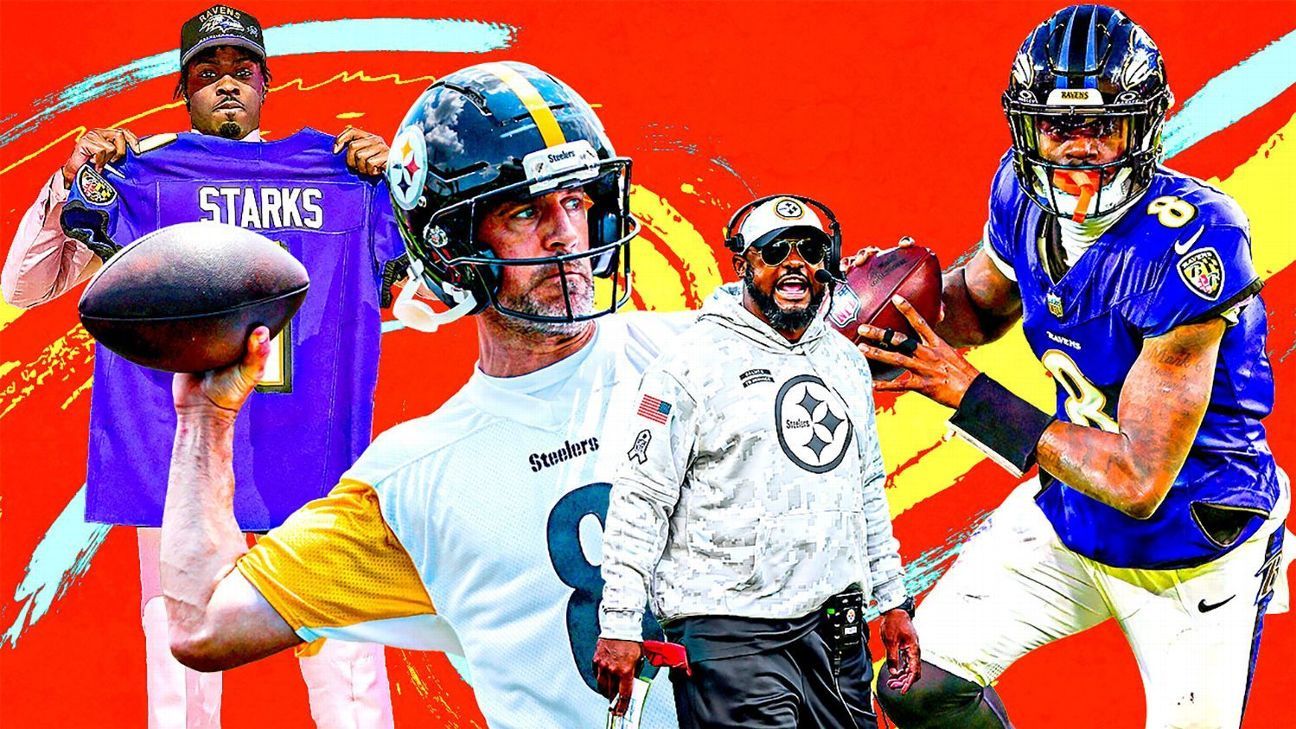 Historias clave de la AFC Norte: Rodgers, Jackson, Tomlin - ESPN