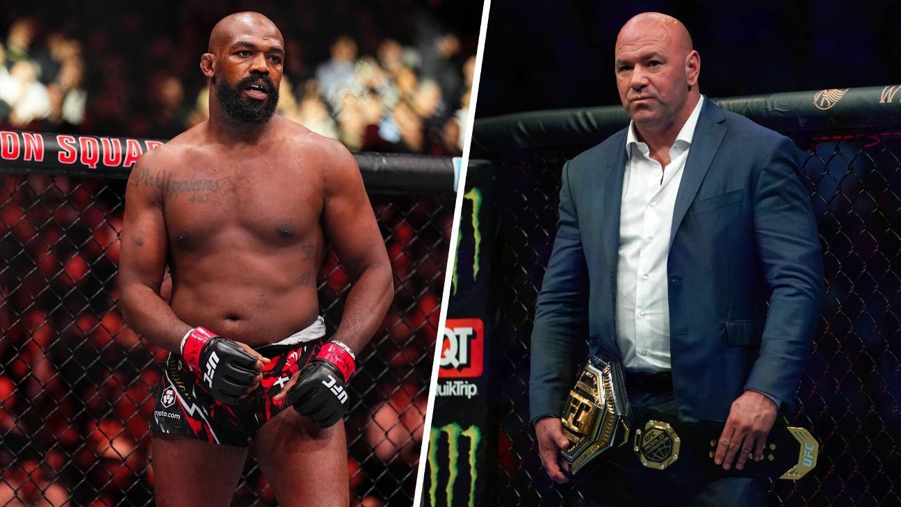 Jon Jones no evento principal de UFC na Casa Branca? Dana 'esfria ...