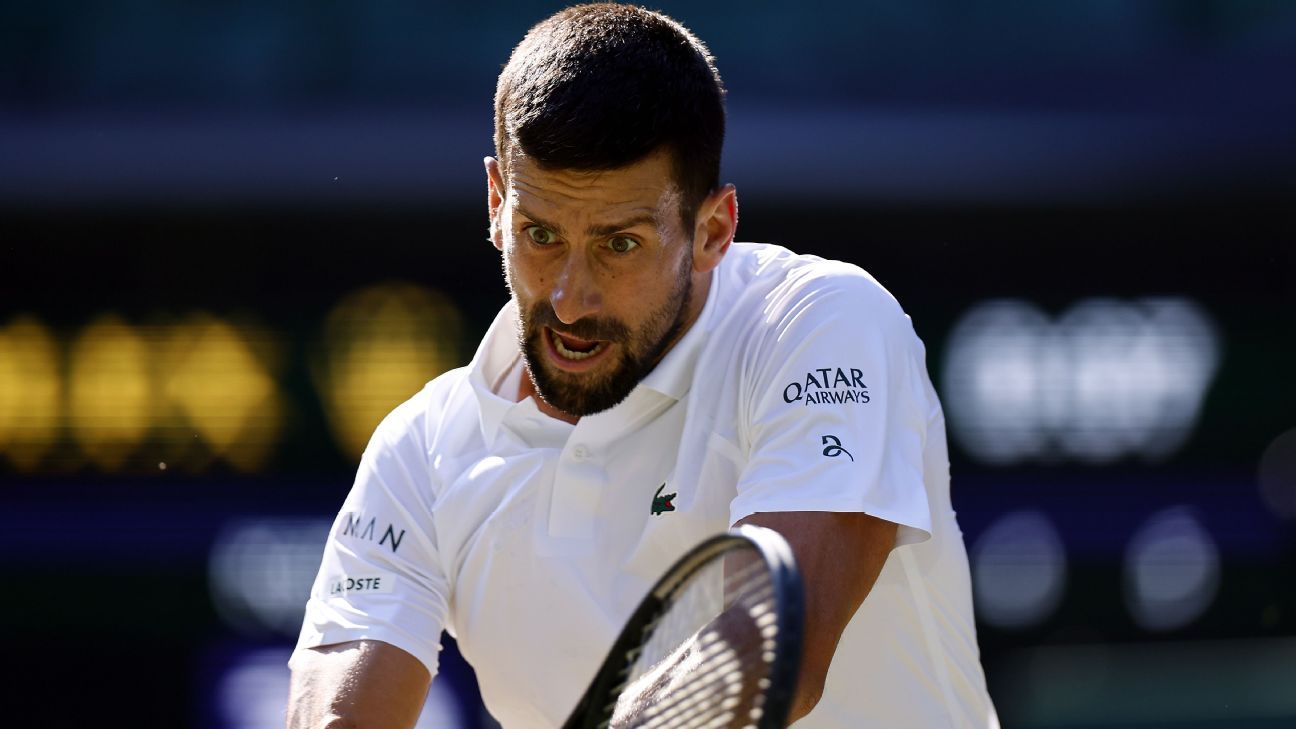 Novak Djokovic va por una marca imposible que posee Roger Federer - ESPN