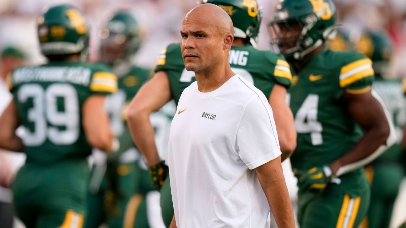 Baylor retaining coach Dave Aranda, cites athletics instability - ESPN