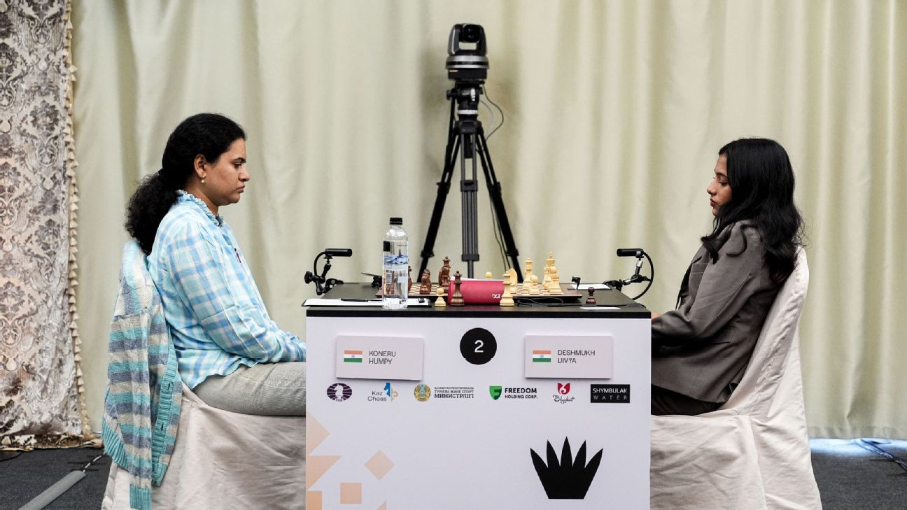 Divya, Humpy draw in game 1 of WC final; Satwik-Chirag lose in China ...