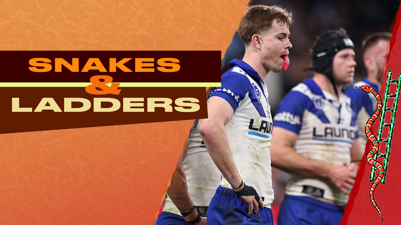 NRL Snakes and Ladders: Bulldogs land on a snake, Storm take a ladder ...