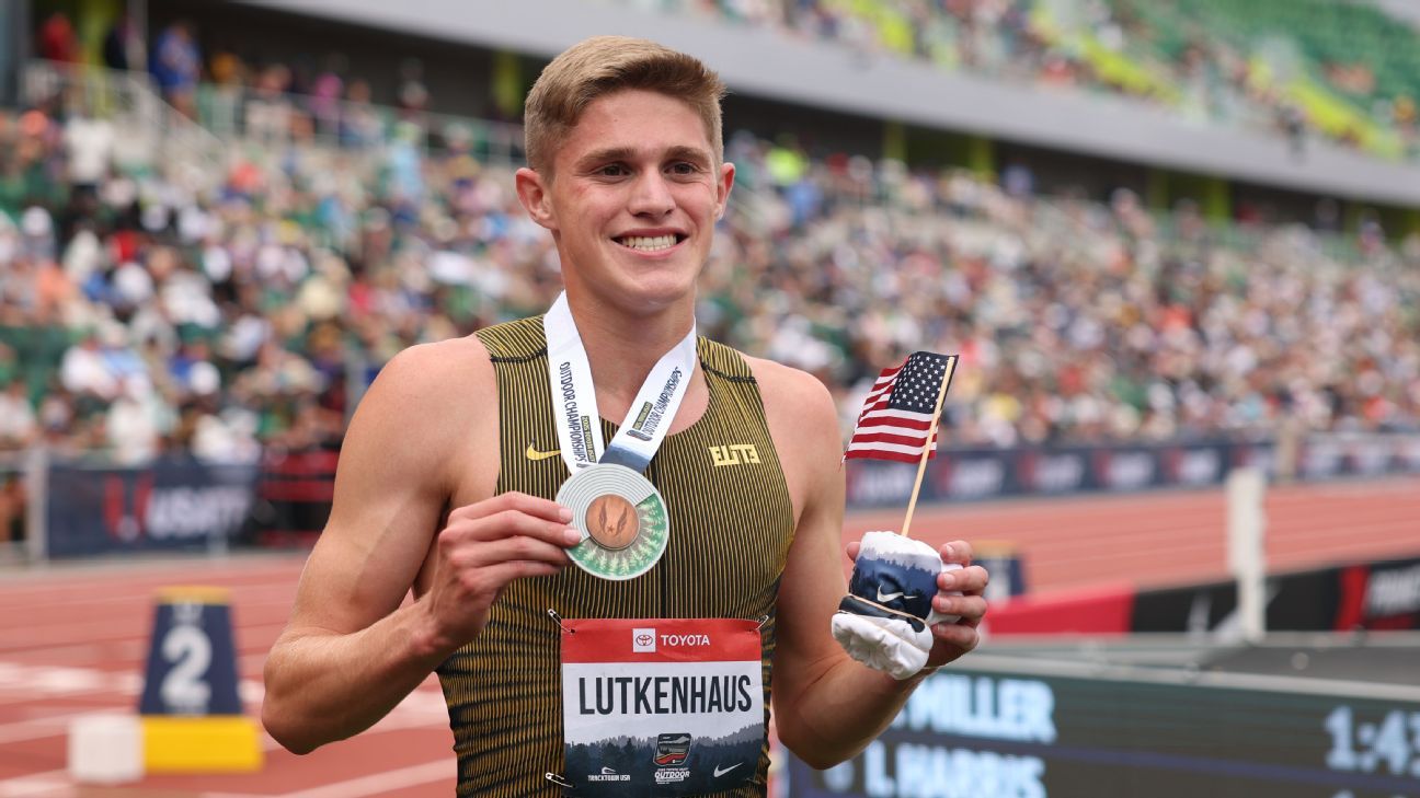 Runner Cooper Lutkenhaus, 800m sensation, turns pro at 16 - ESPN