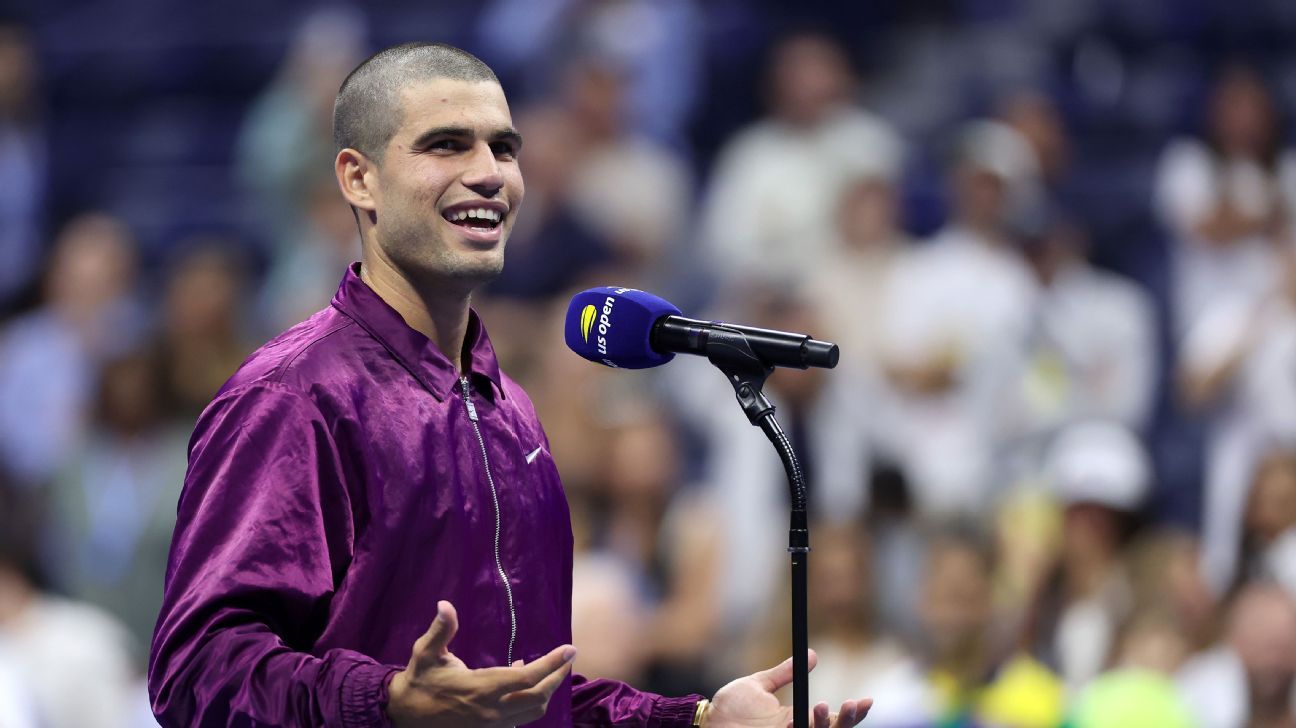 Alcaraz reveló el verdadero motivo de su cambio de look en el US Open ...