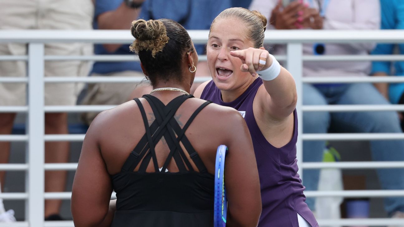US Open Fight: Tennis Players Clash After Match - Americano Sports