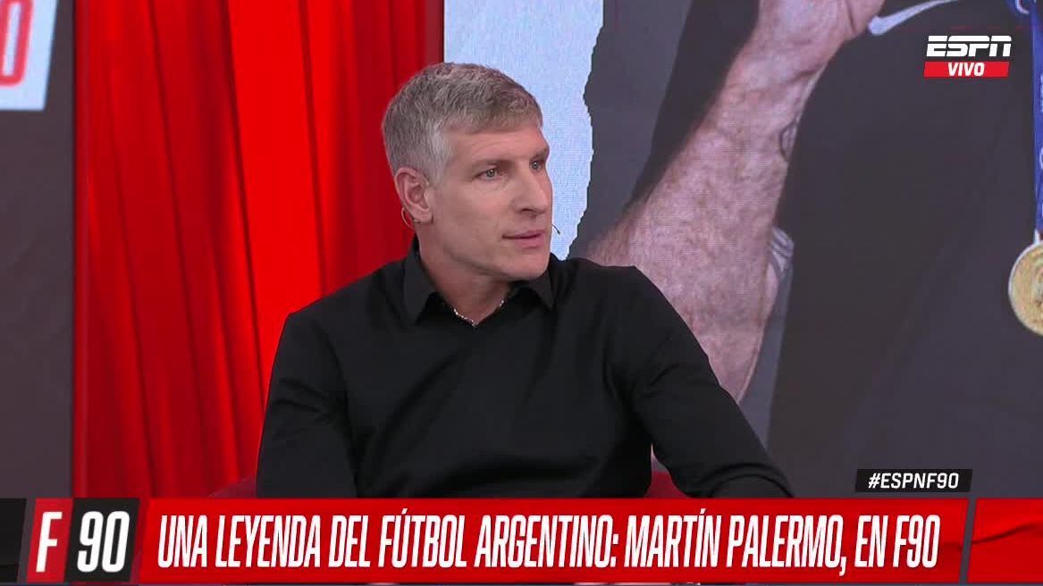 Palermo contó en ESPN F90: "Mi deseo es ser entrenador de Boca y de ...