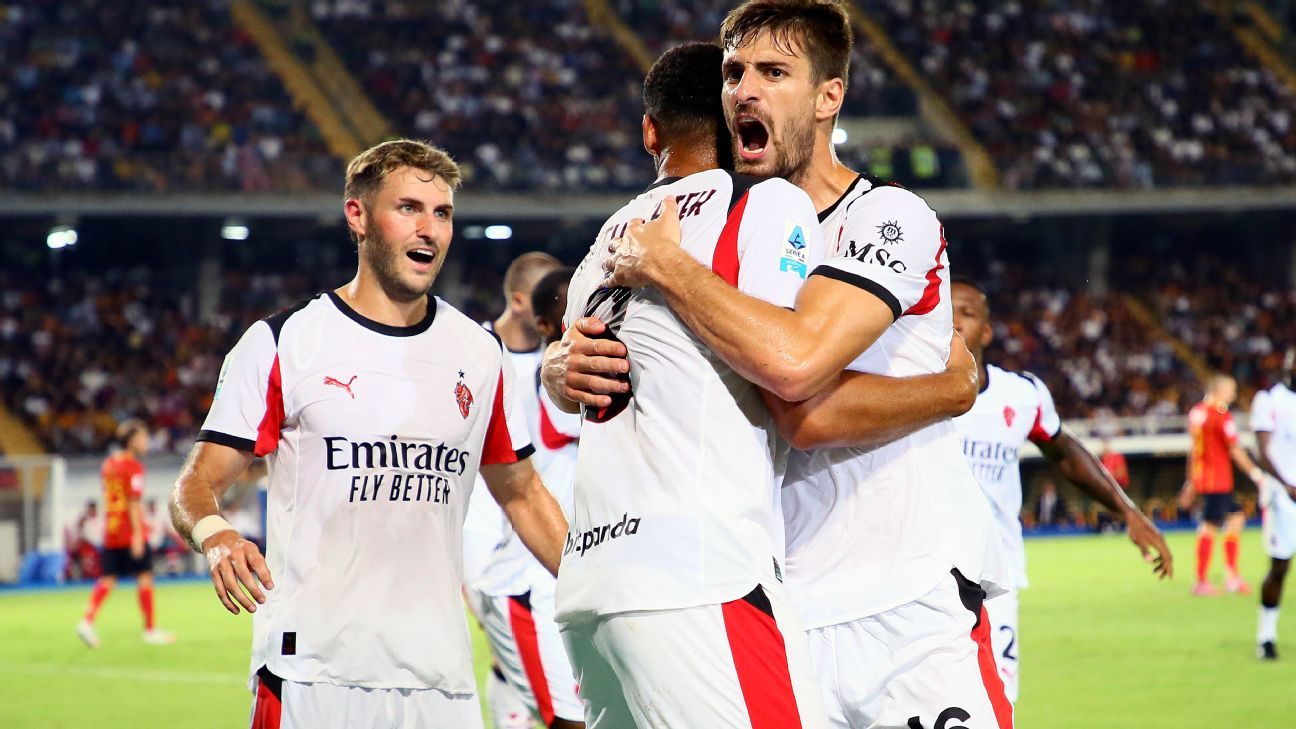 Milan gana su primer partido; Santi anotó, pero anularon su gol - ESPN