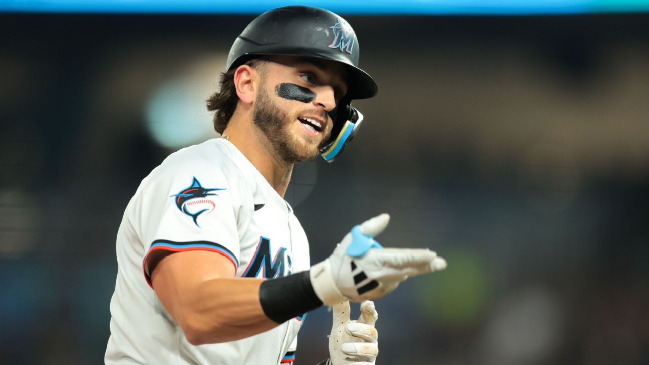 Marlins 3B Connor Norby returns from broken left wrist - ESPN