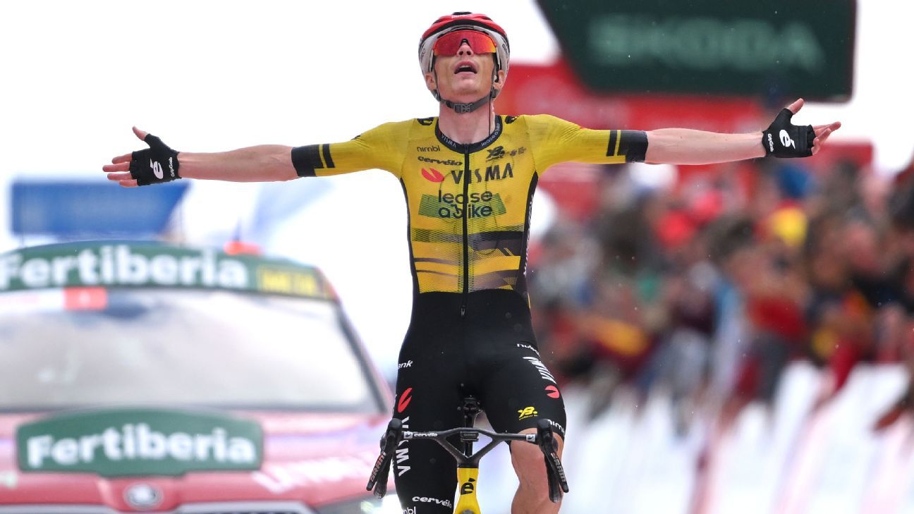Vuelta a España 2025: Vingegaard dio un golpe de autoridad en la etapa 9 - ESPN