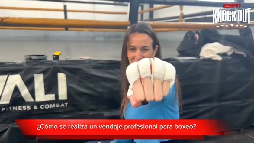 ¿Cómo se realiza un vendaje profesional para boxeo? - ESPN