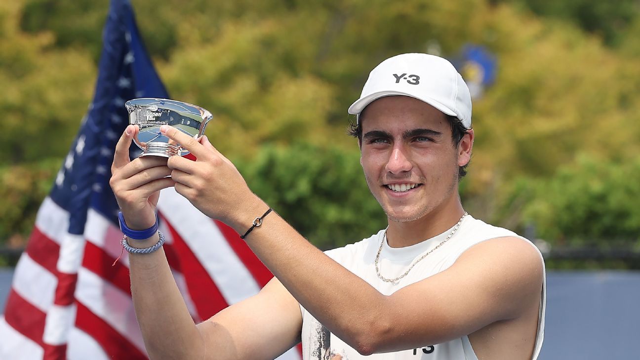 Ivan Ivanov, la promesa junior fichada por Nadal que ganó el US Open 2025: en exclusiva con ESPN ...