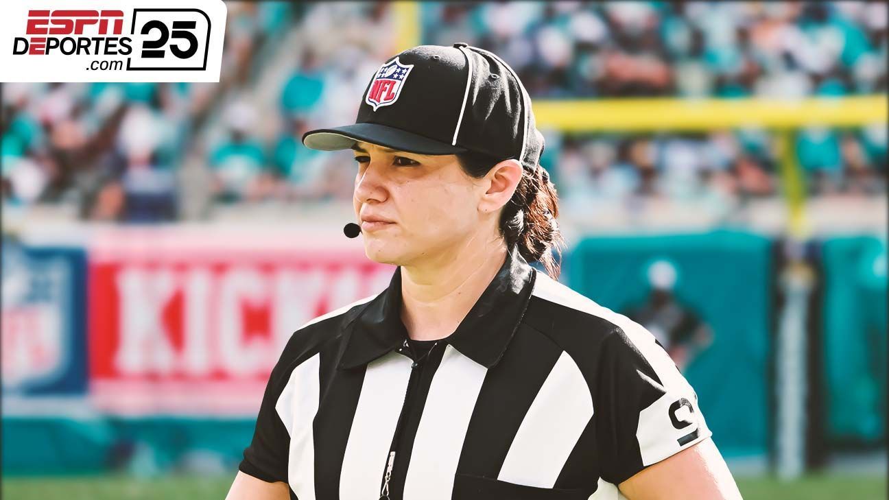 Karina Tovar: la historia de la única latina que es referee de NFL - ESPN