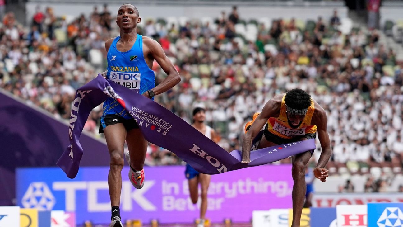 Simbu hizo historia para Tanzania: ganó por solo tres milésimas y se ...