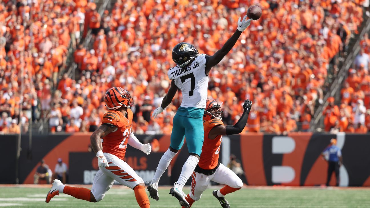 Jaguars WR Brian Thomas Jr. hopes to shake rough start - ESPN
