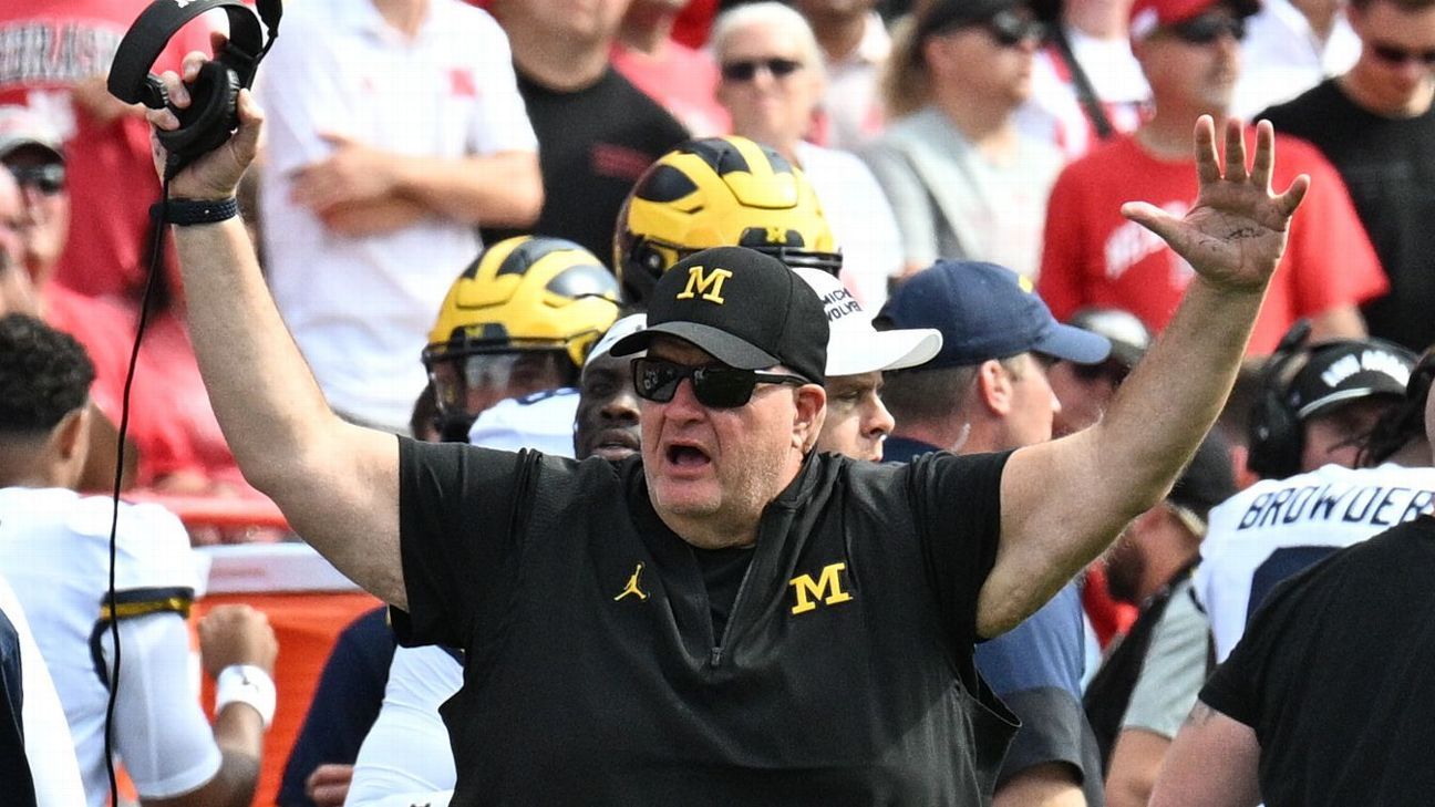 Biff Poggi, Michigan Wolverines win one for Sherrone Moore - ESPN