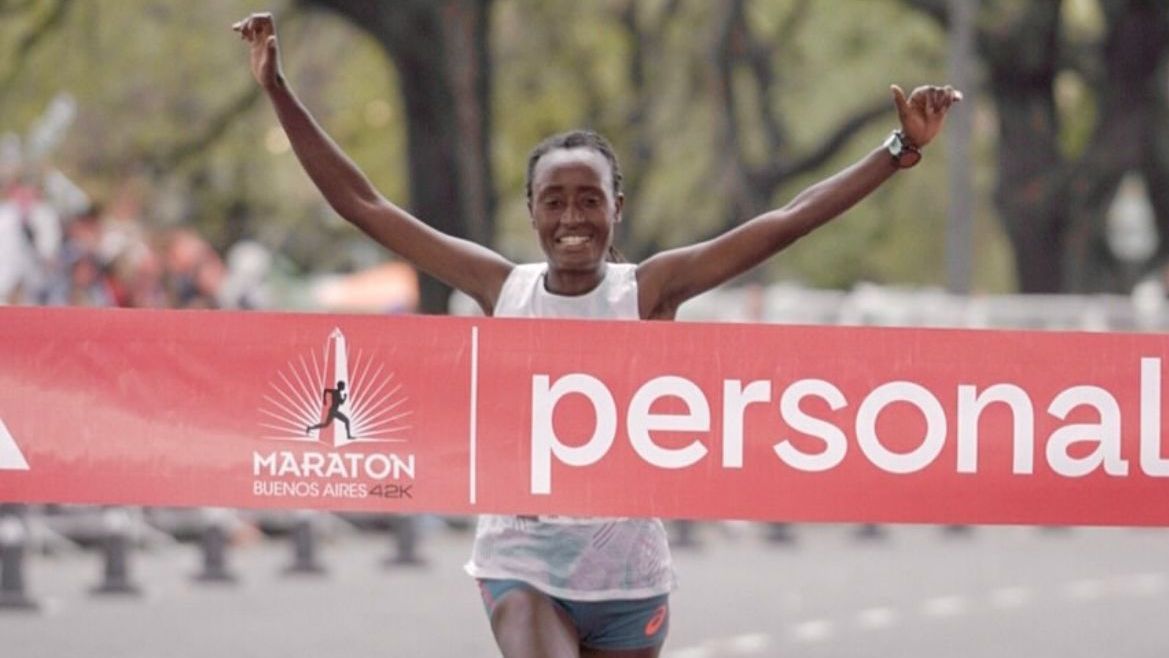 Etiopía brilló en el Maratón de Buenos Aires: Demise Amare y Birlew ...
