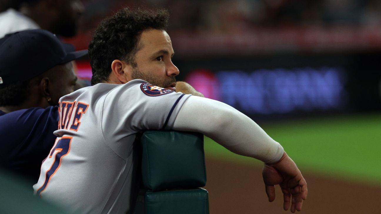 Eliminated Astros feel pain of first playoff absence since '16 - ESPN