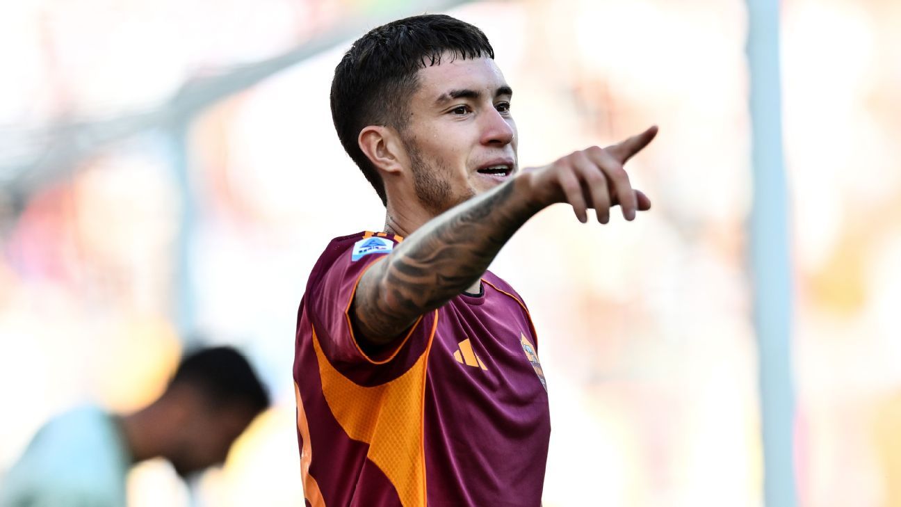 Soulé volvió a marcar y aseguró la victoria de Roma ante Verona - ESPN