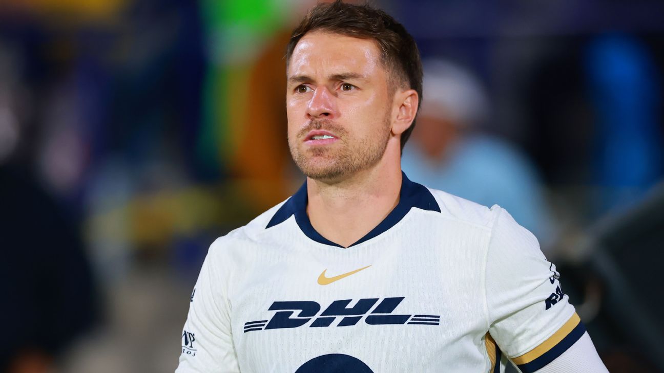 Aaron Ramsey baja para el Pumas vs. Chivas; peligra convocatoria con Gales - ESPN