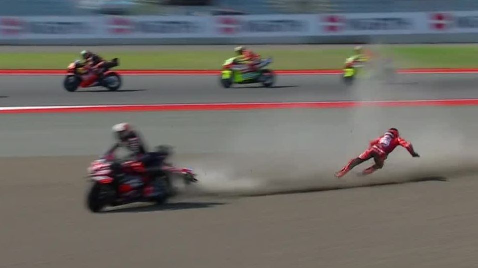 MotoGP: Marc Márquez, Marco Bezzecchi y un duro accidente en Indonesia - ESPN