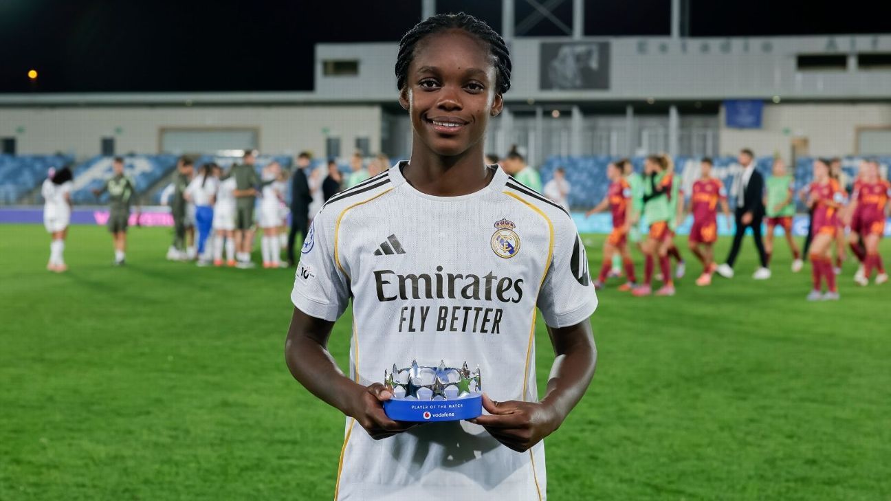 Linda Caicedo, elegida MVP en el Real Madrid vs Roma por la Women's ...