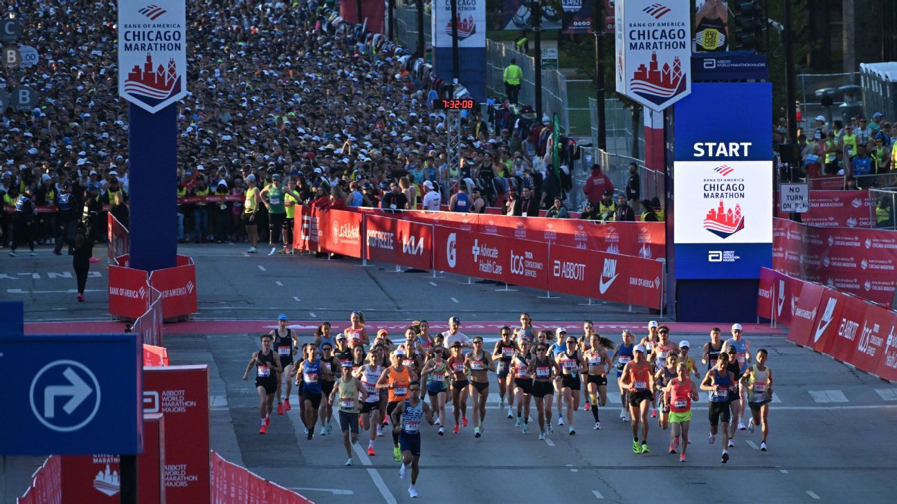 Jacob Kiplimo, Hawi Feysa win men's and women's Chicago Marathon - ESPN
