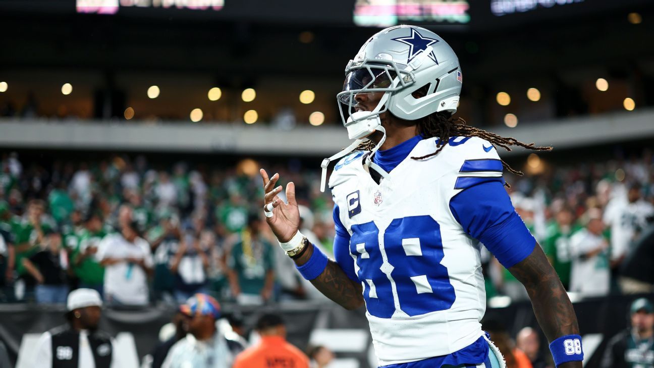 CeeDee Lamb, listo para volver con Cowboys domingo vs Commanders - ESPN