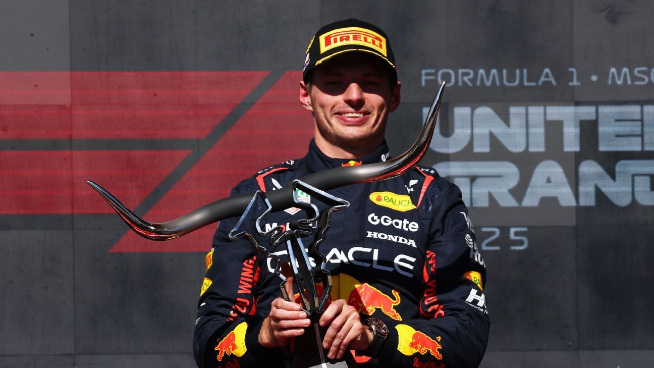 Verstappen dominates U.S. Grand Prix; cuts points gap to McLaren - ESPN